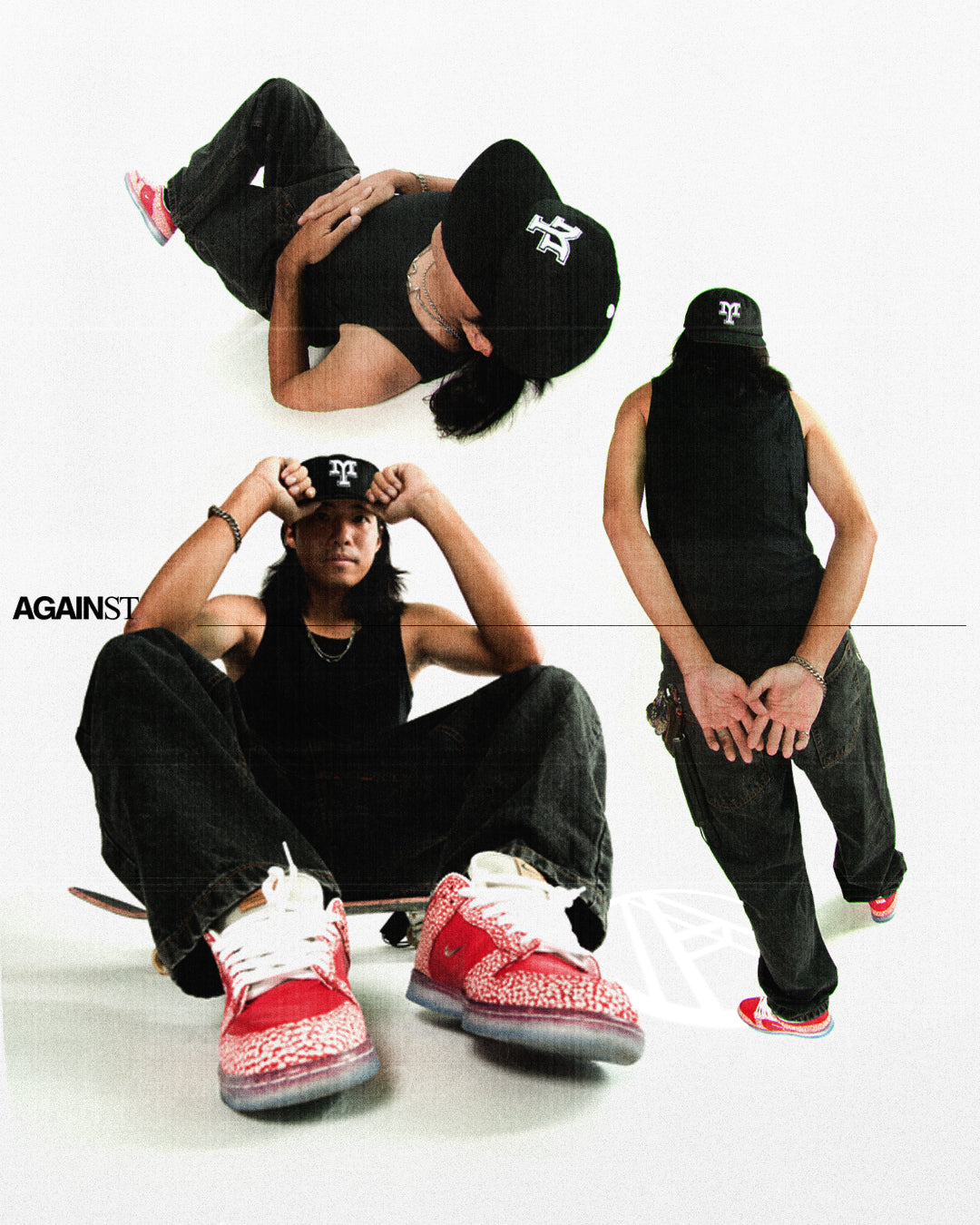 M.Y. HAT LOOKBOOK – AGAINST LAB.