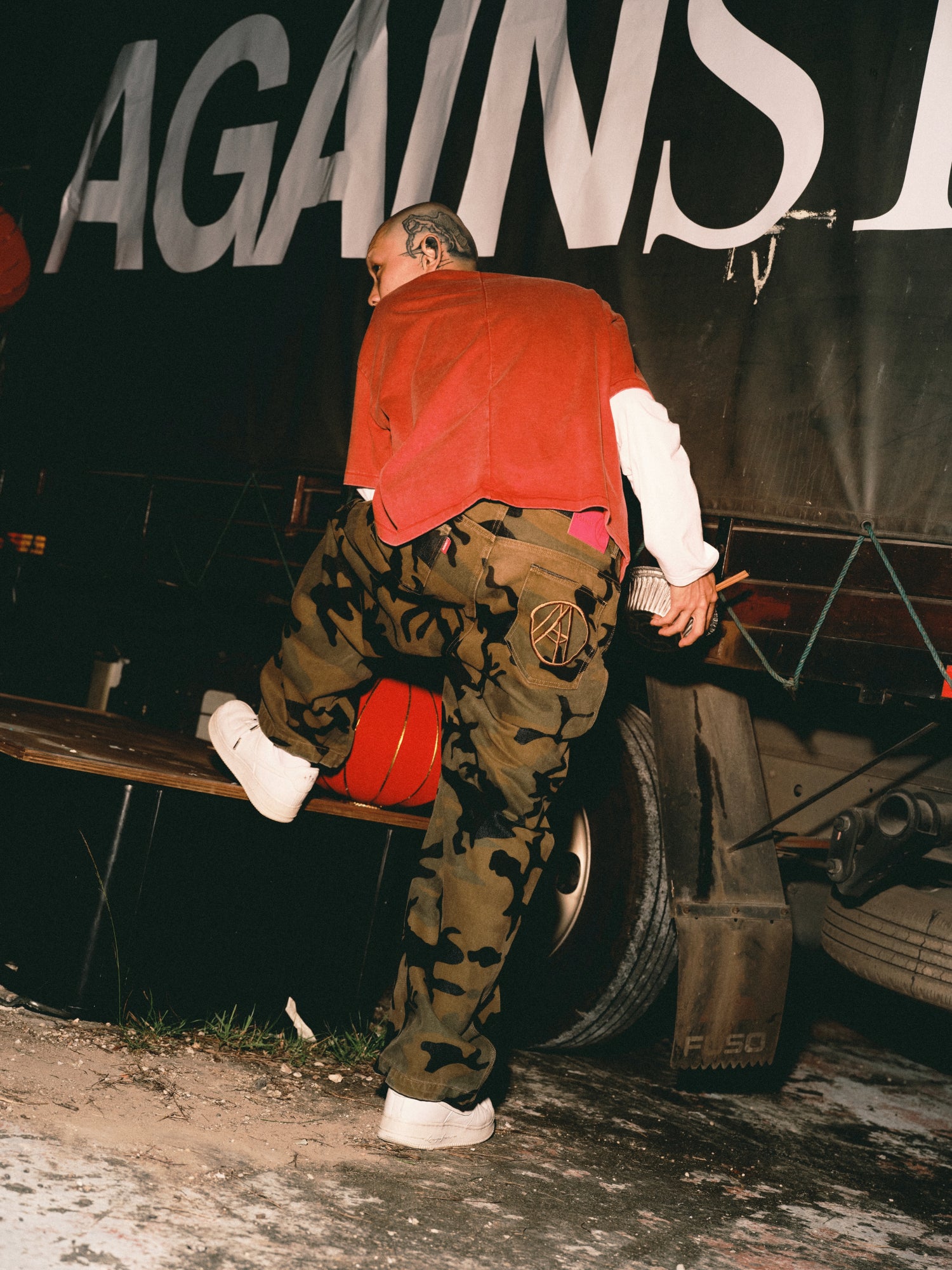 CAMO PERFECT PANTS – AGAINST LAB.