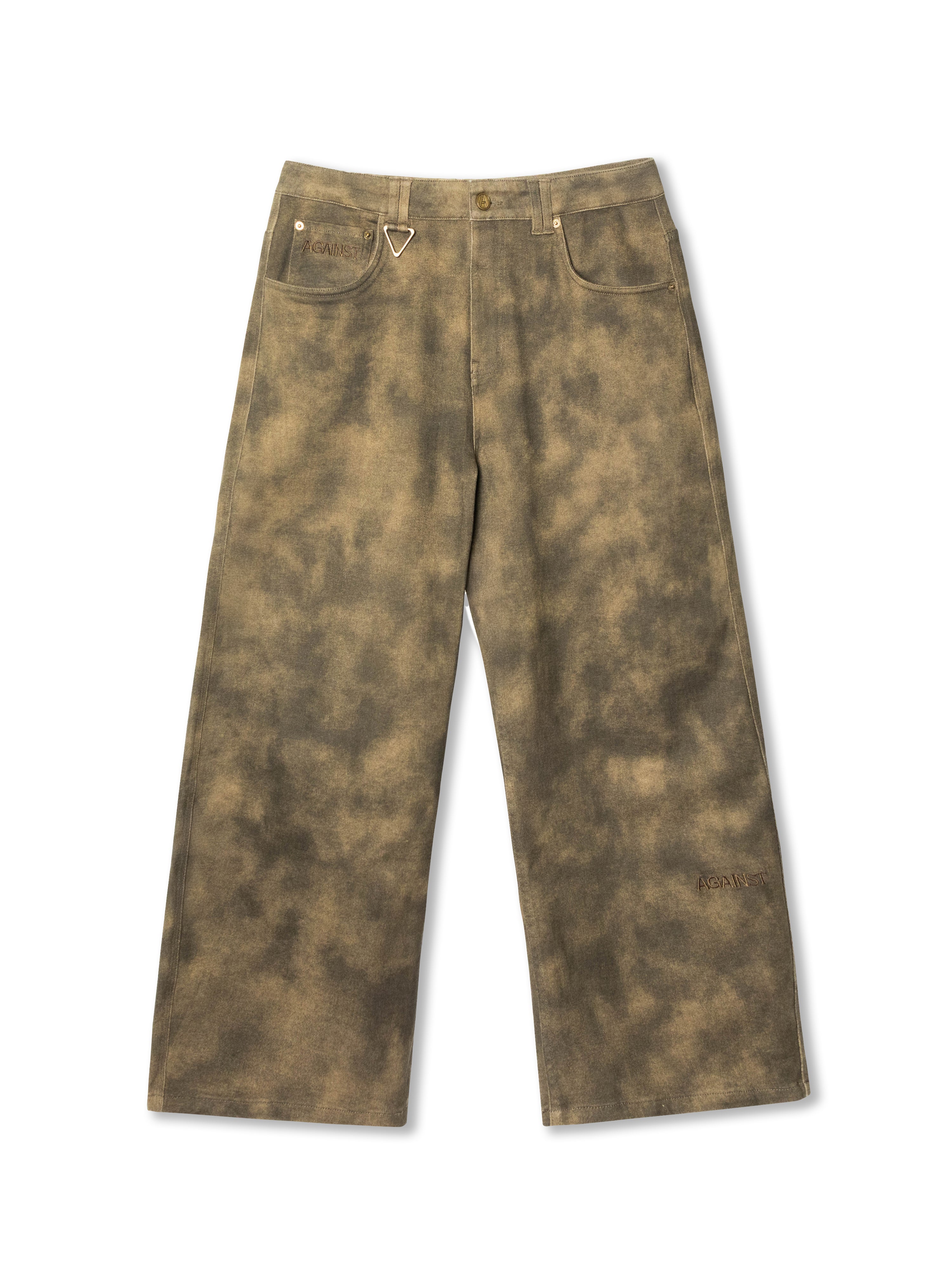 WASHED COTTON PERFECT PANTS – AGAINST LAB.