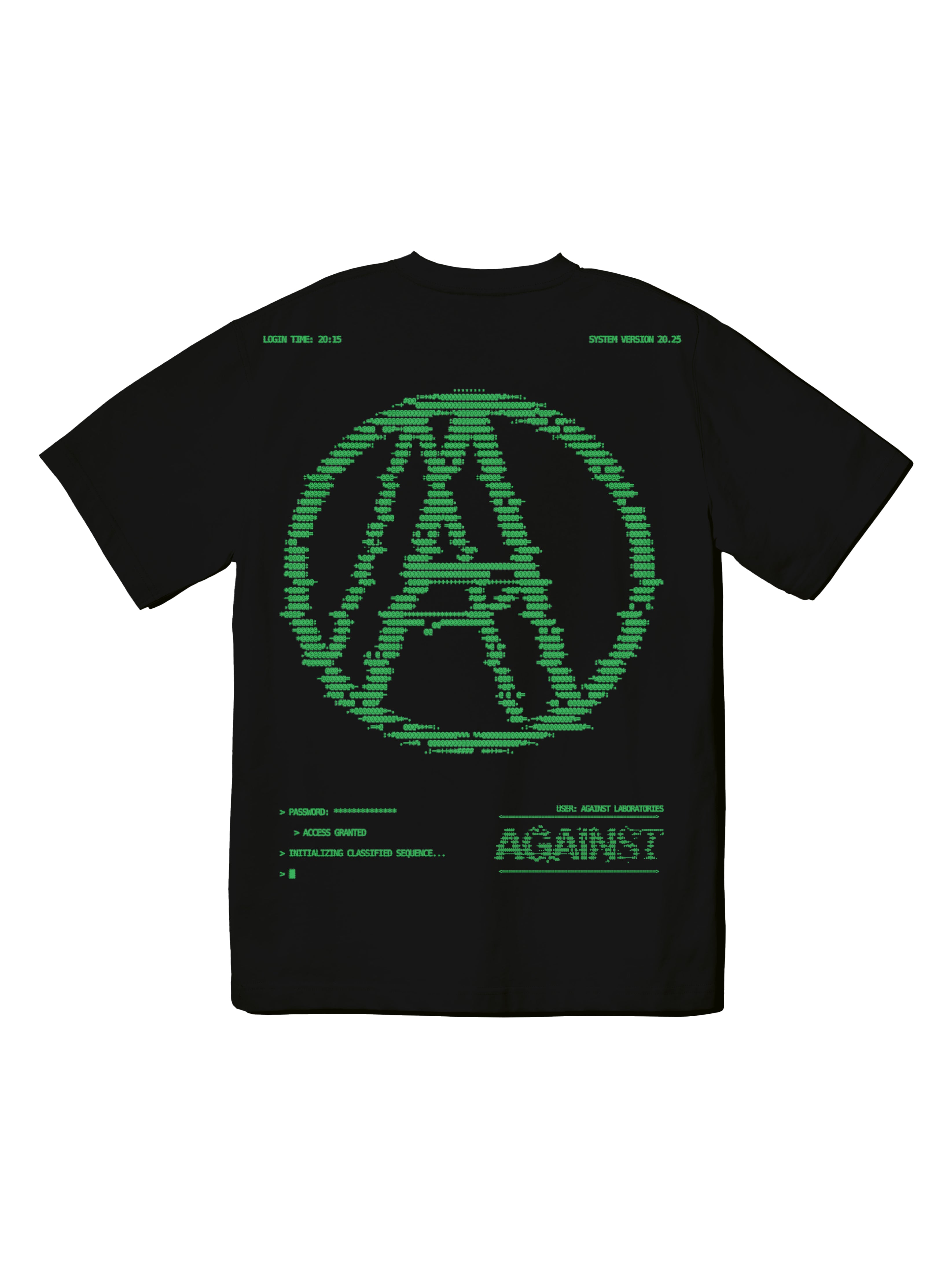 Ascii Tee Against Lab