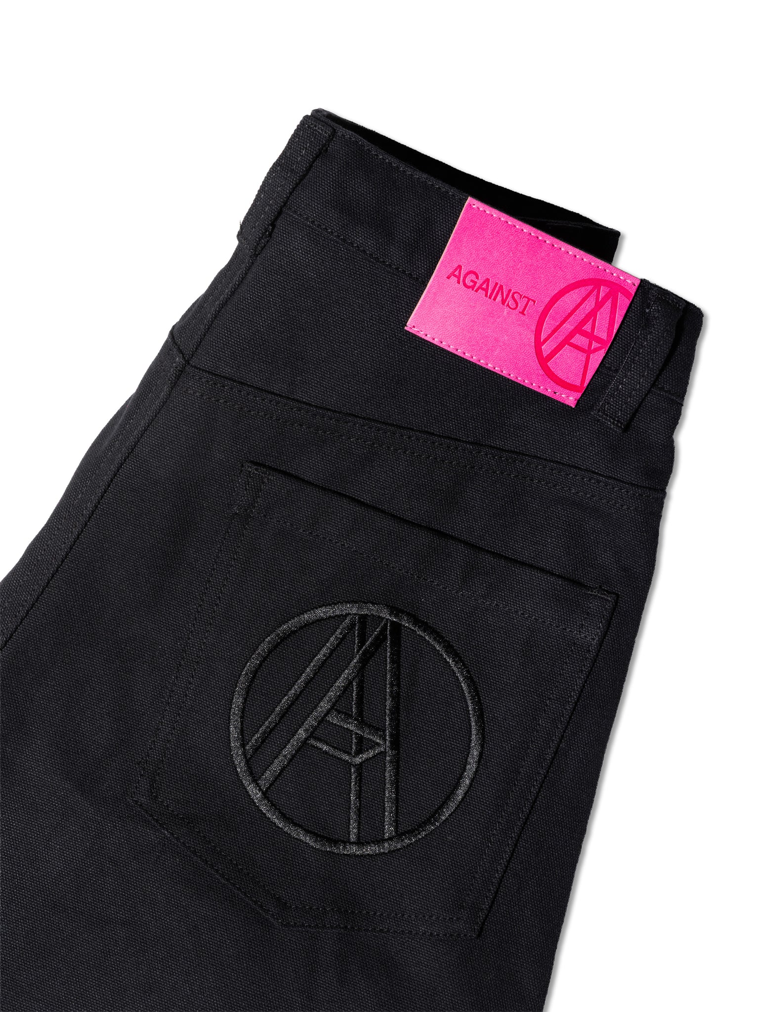 STUDDED YANKII PANTS BLACK – AGAINST LAB.